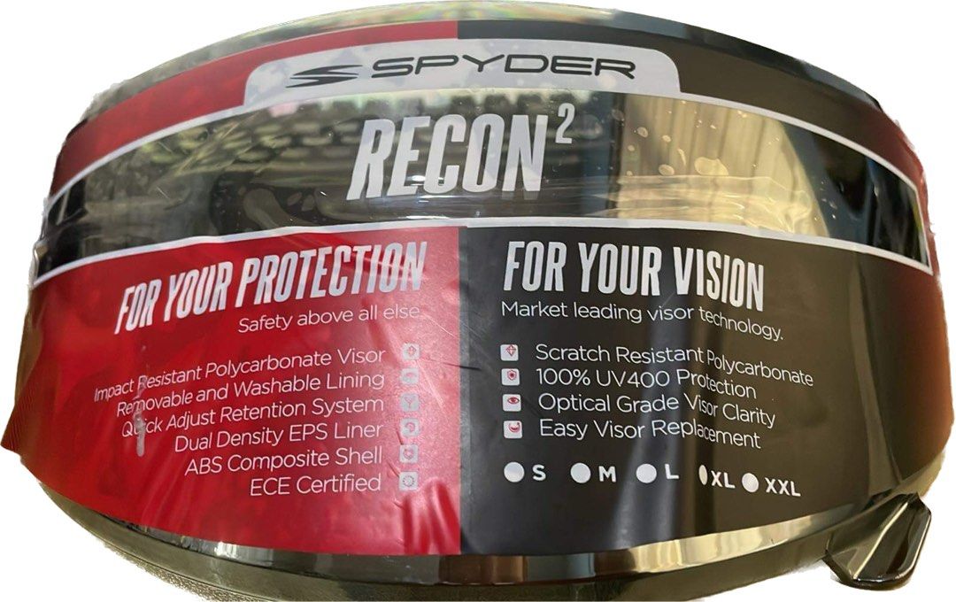 Spider Recon 2 fullface, Motorbikes, Motorbike Parts & Accessories ...