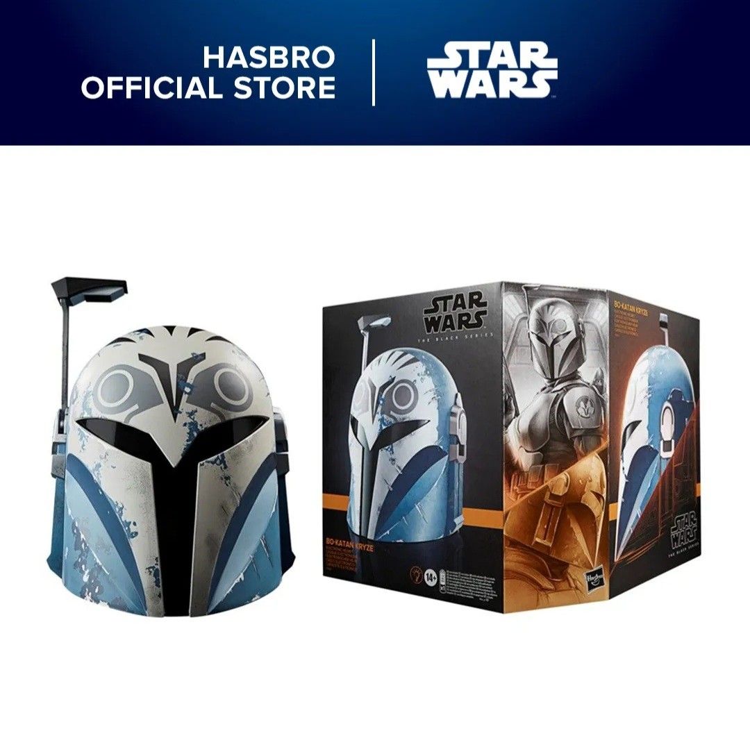 Star Wars The Black Series Bo-Katan Kryze Premium Electronic Helmet ...