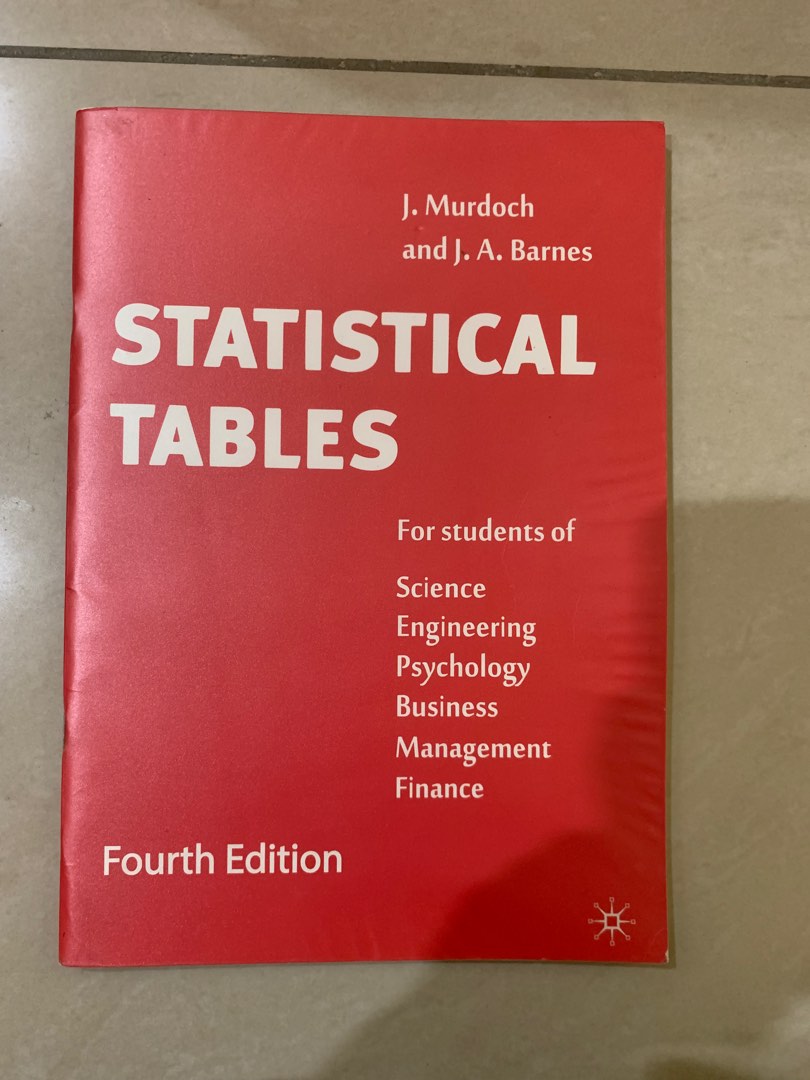 Statistical table, Hobbies & Toys, Books & Magazines, Textbooks on ...