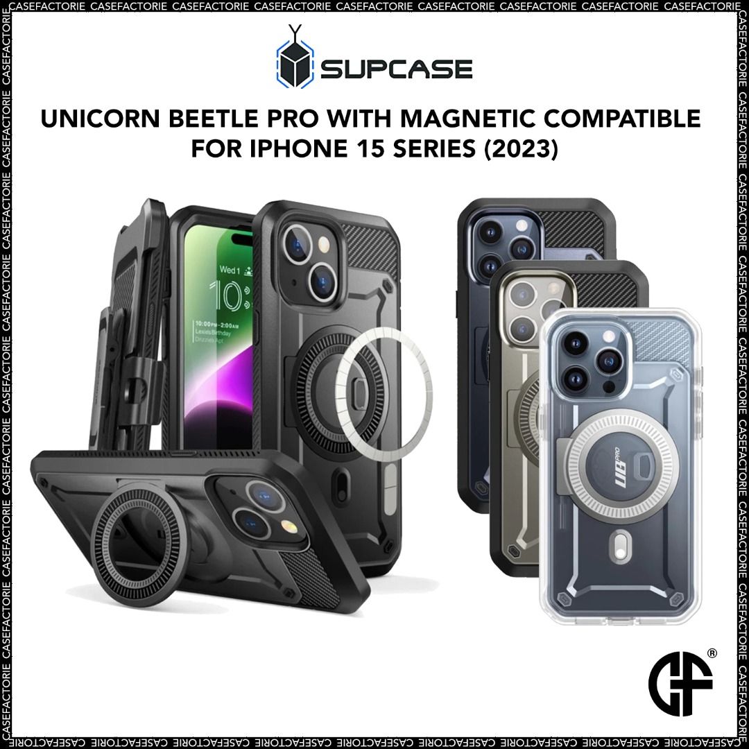 Supcase Unicorn Beetle Pro Mag for iPhone 15 Series (2023) with Mag ...