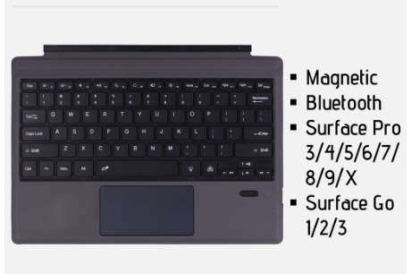 Surface Pro Go Type Cover Keyboard 1 2 3 4 5 6 7 8 X for Surface Pro or ...