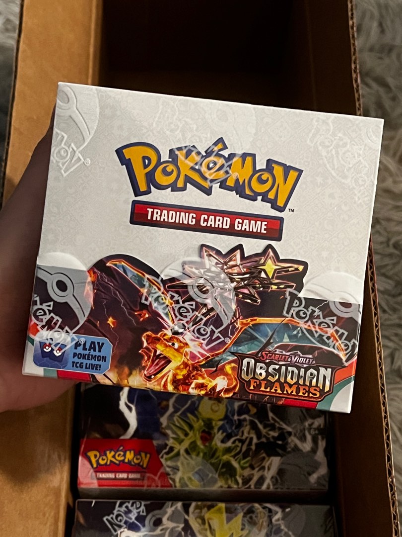 SV03 Obsidian Flame Booster Box, Hobbies & Toys, Toys & Games on Carousell