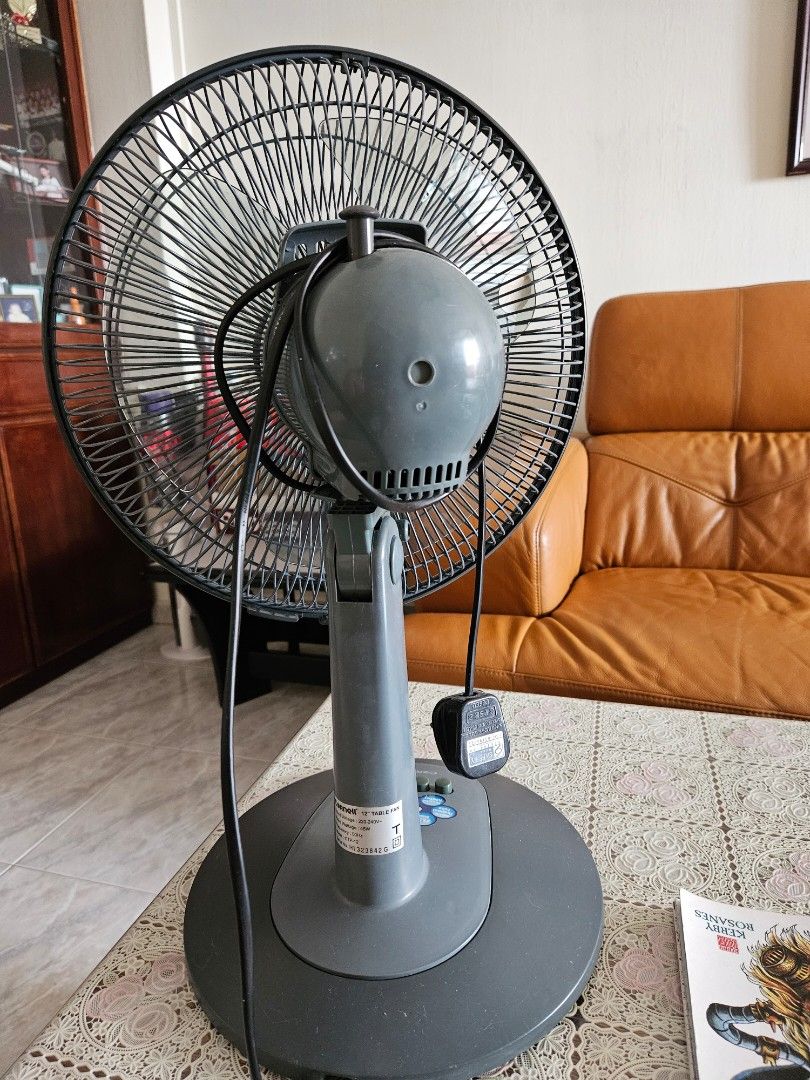 Table standing fan, Furniture & Home Living, Lighting & Fans, Fans on ...