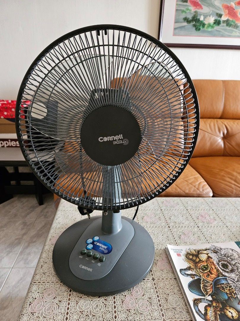 Table standing fan, Furniture & Home Living, Lighting & Fans, Fans on ...