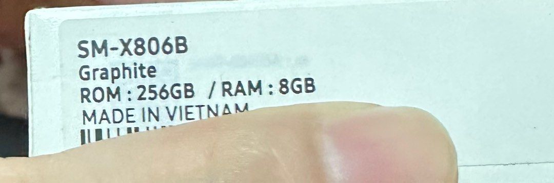 Tablet Samsung S8 + 256 LTE version in folio case - Black, Computers & Tech, Laptops & Notebooks ...