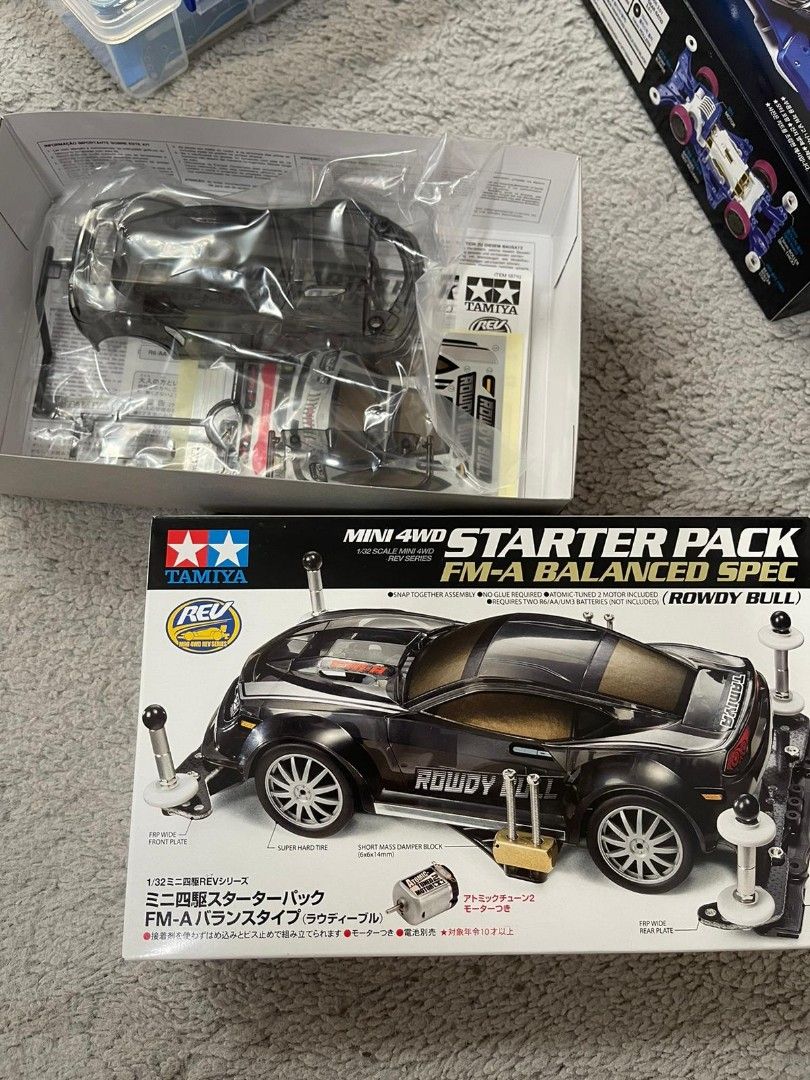 Tamiya Mini 4WD Rowdy Bull Body/Cover, Hobbies & Toys, Toys & Games on ...