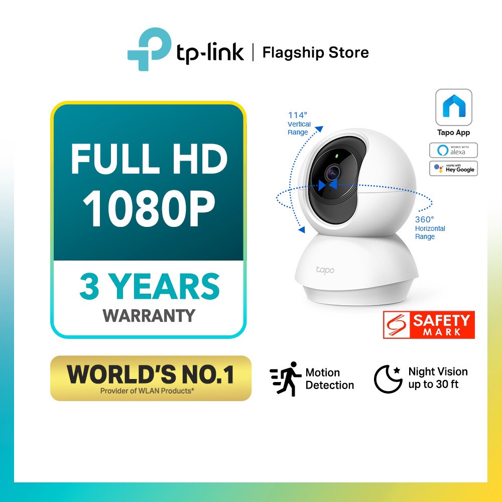 TAPO tp-link home security wi-fi camera, Furniture & Home Living ...