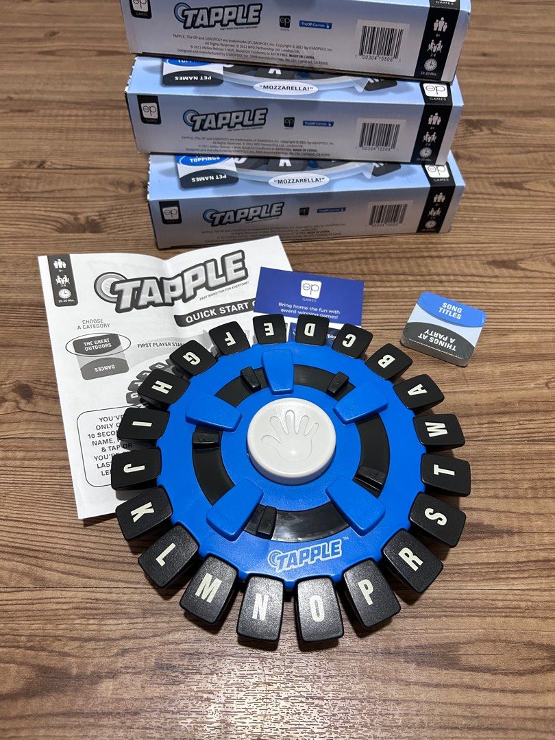 Tapple Board Game, Hobbies & Toys, Toys & Games on Carousell