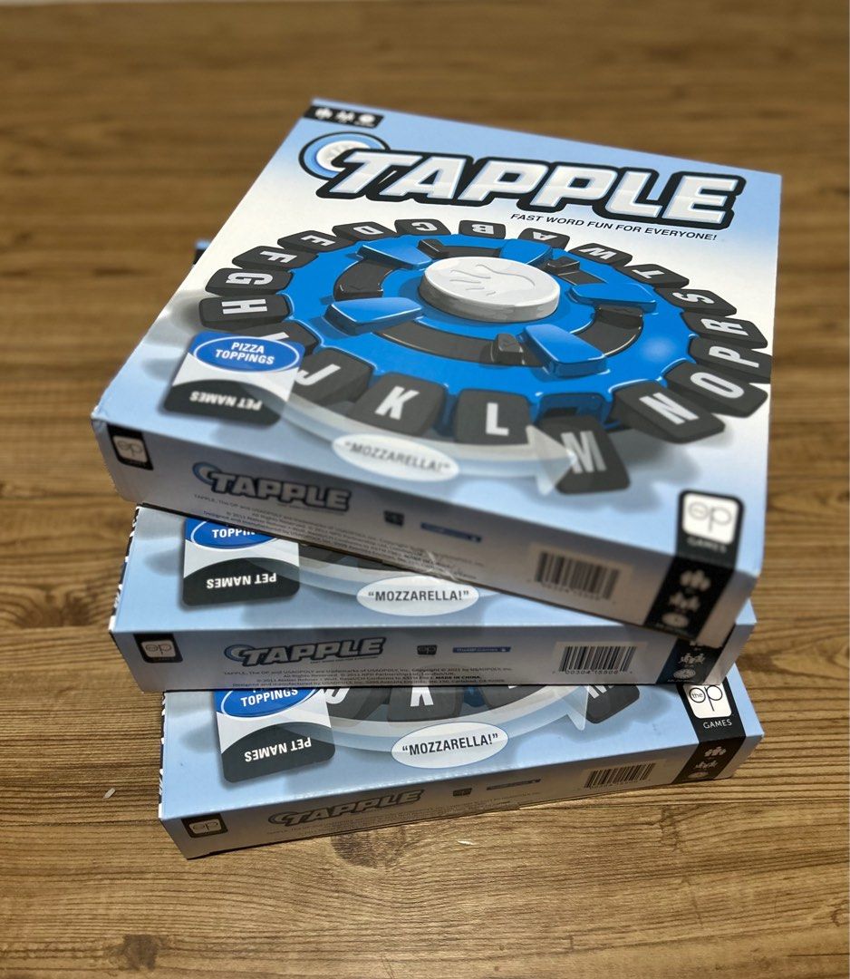 Tapple Board Game, Hobbies & Toys, Toys & Games on Carousell