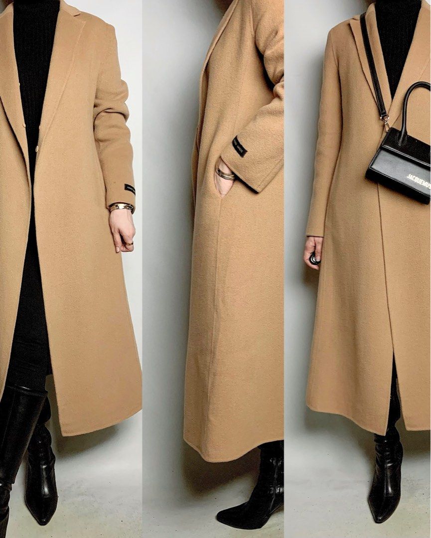 (SOLD) Teaser only! Hand made wool coat, Real wool coat, Fall/ Autumn ...
