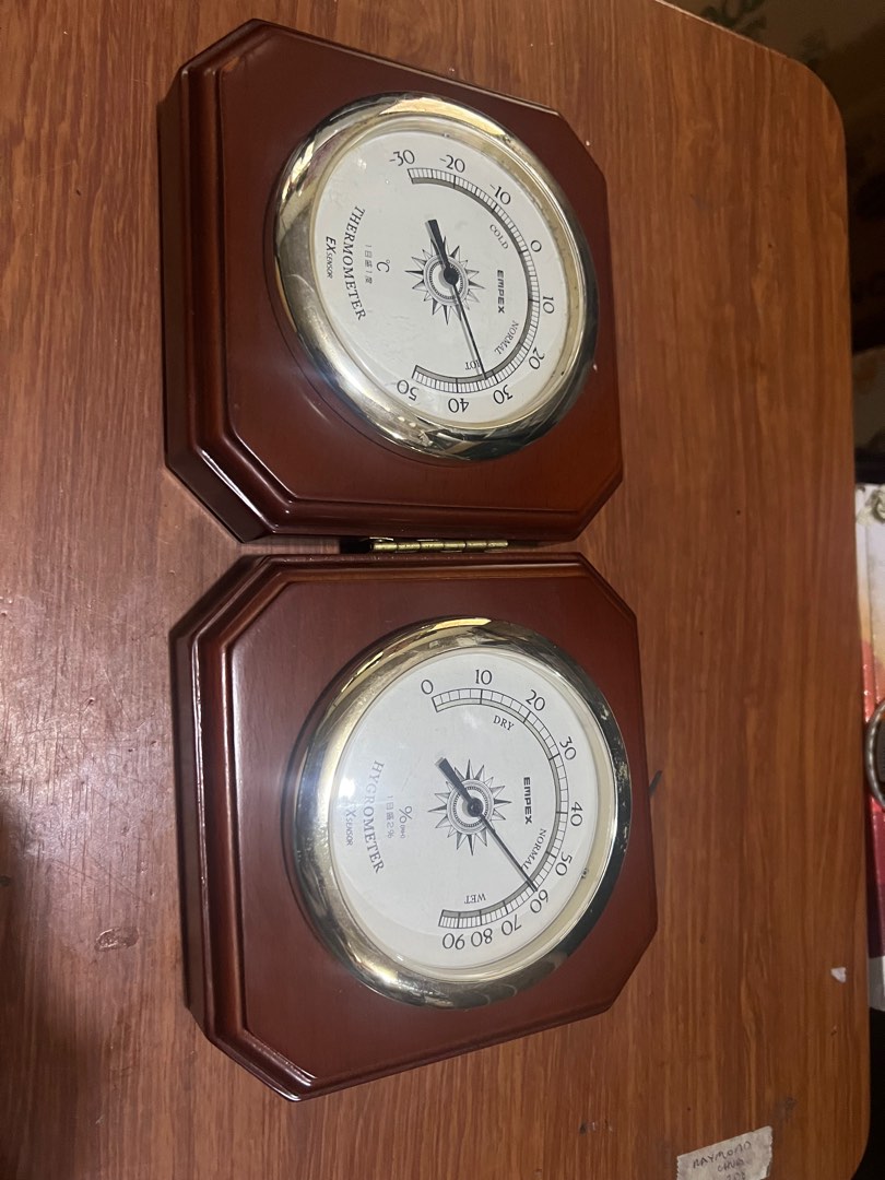Temperature and barometer, Furniture & Home Living, Home Decor, Other ...