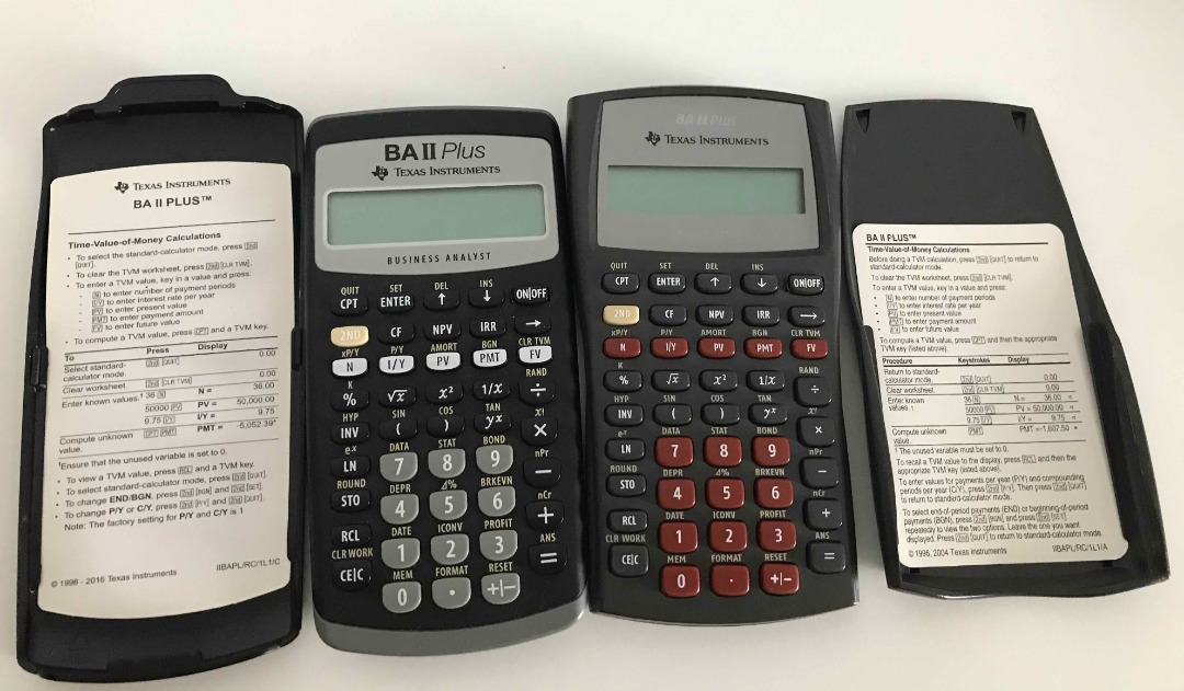 Texas Instrument TI BA II Plus, Hobbies & Toys, Stationery & Craft ...