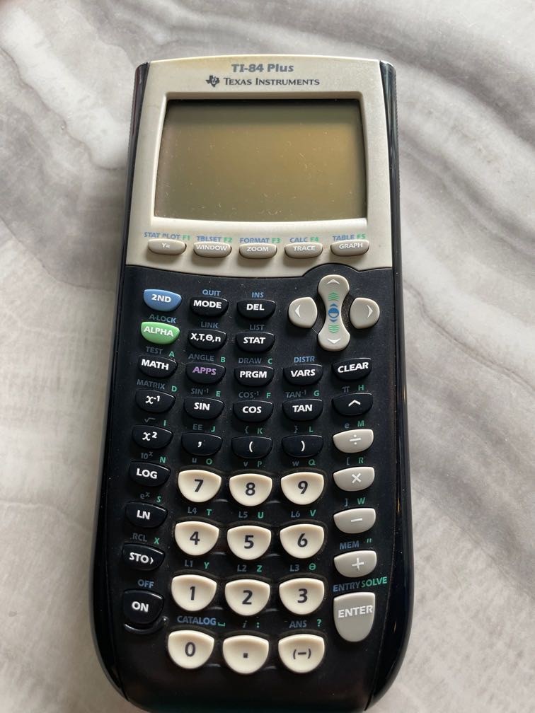 Graphic calculator - Texas Instruments - T1-84 plus, Hobbies & Toys ...