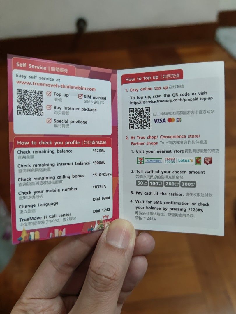 7days UNLIMITED internet Thailand SIM Card TRUEMOVE(New 2025 super fast ...