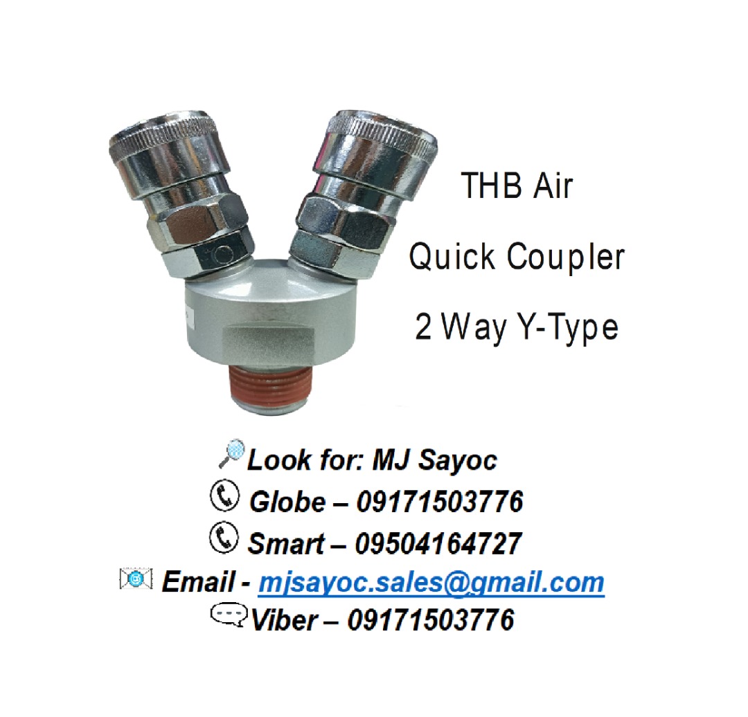 THB Air Quick Coupler 2 Way Y-Type, Commercial & Industrial ...