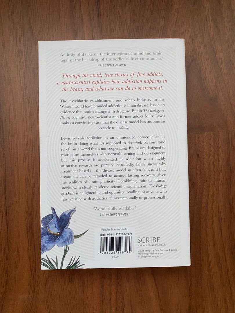 The biology of desire by Marc Lewis, Hobbies & Toys, Books & Magazines ...