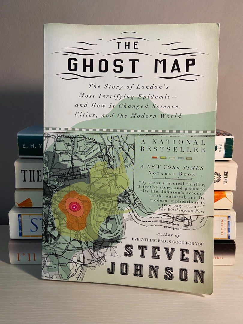 The Ghost Map by Steven Johnson, Hobbies & Toys, Books & Magazines, Fiction & Non-Fiction on ...