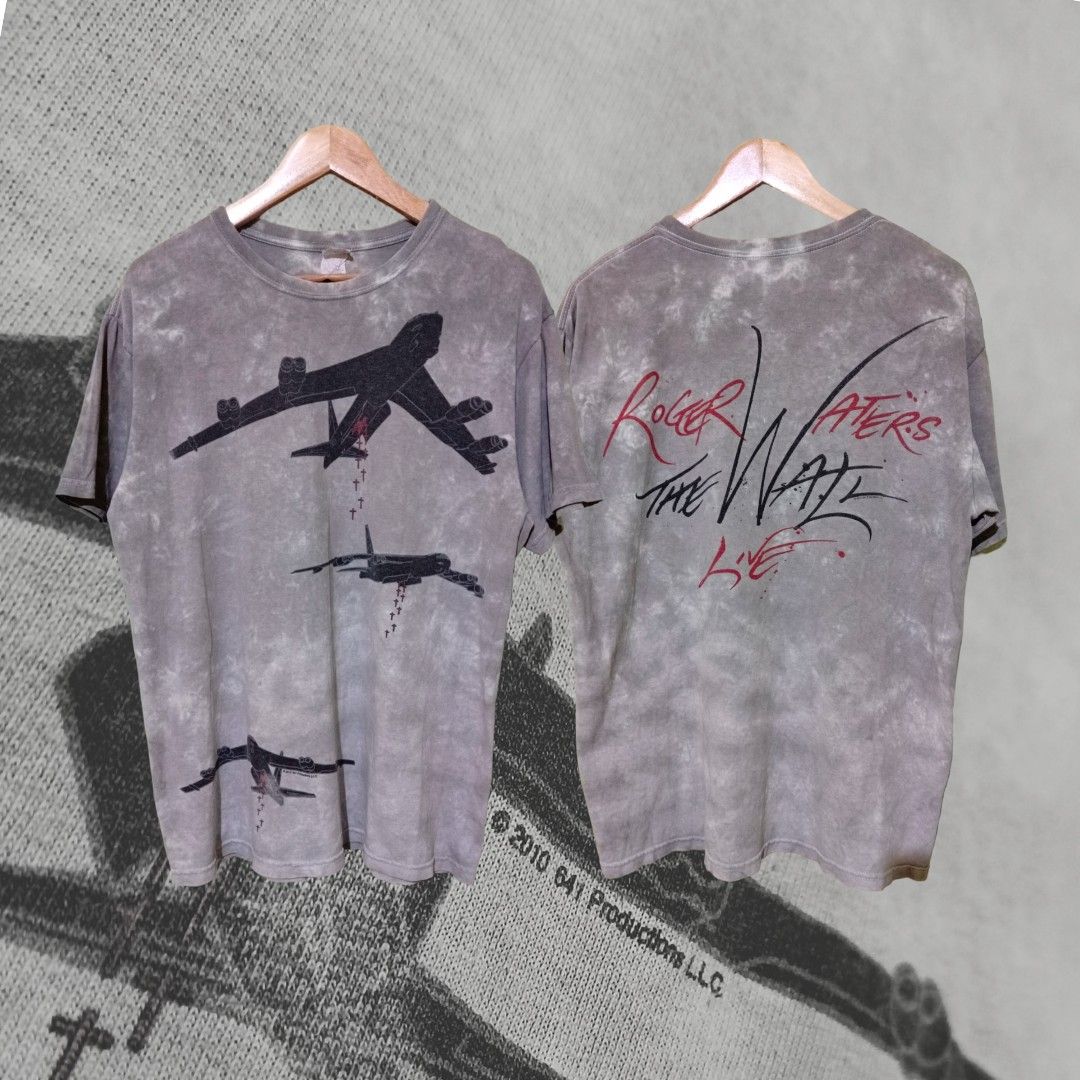 The Wall: Roger Waters Shirt, Men's Fashion, Tops & Sets, Tshirts ...