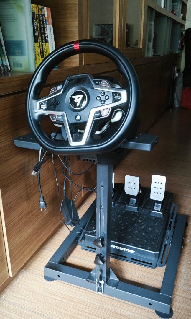 Thrust master T248 + Next Level Wheel Stand, Video Gaming, Gaming ...