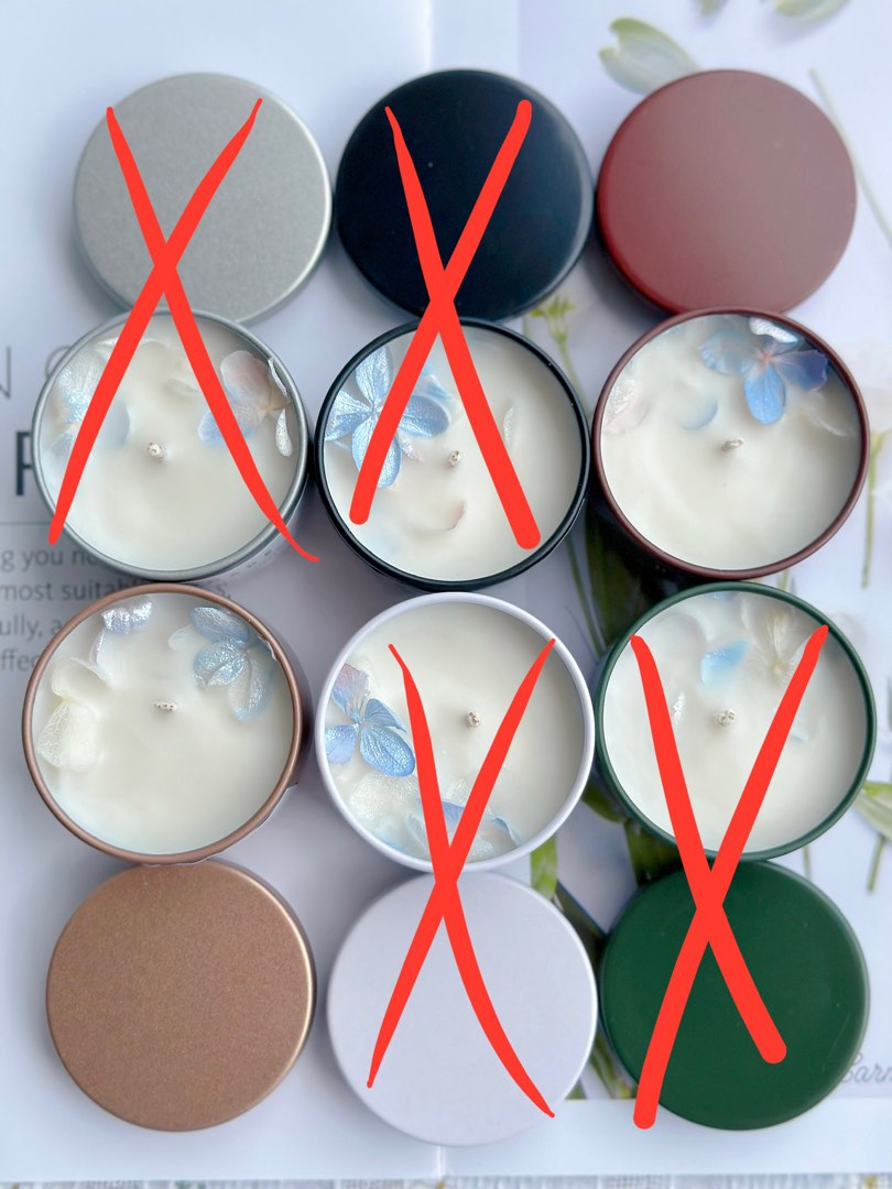 Tin Can Scented Candle, Furniture & Home Living, Home Fragrance on ...