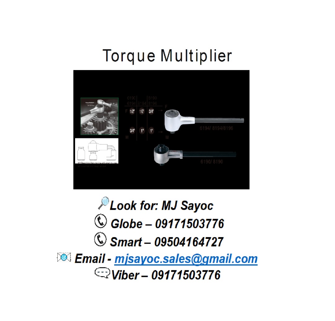 Torque Multiplier, Commercial & Industrial, Construction Tools ...