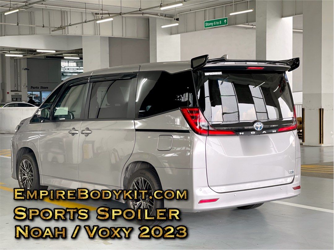 Toyota Noah / Voxy 2023 Roof Sports Spoiler, Car Accessories ...