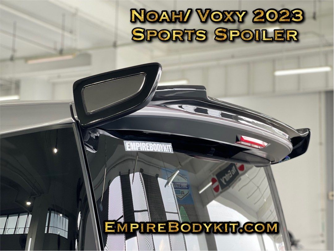 Toyota Noah / Voxy 2023 Roof Sports Spoiler, Car Accessories ...