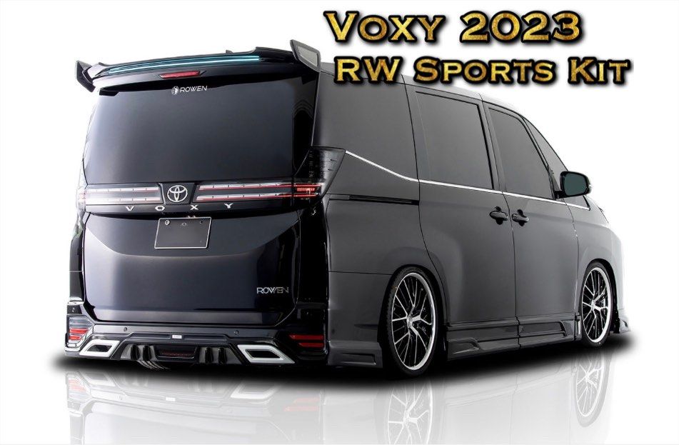 Toyota Voxy 90 2023 / 2022 Sports Bodykit and spoiler, Car Accessories ...