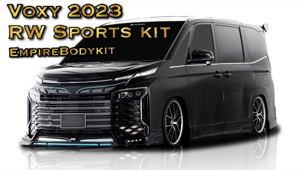 Toyota Voxy 90 2023 / 2022 Sports Bodykit and spoiler, Car Accessories ...
