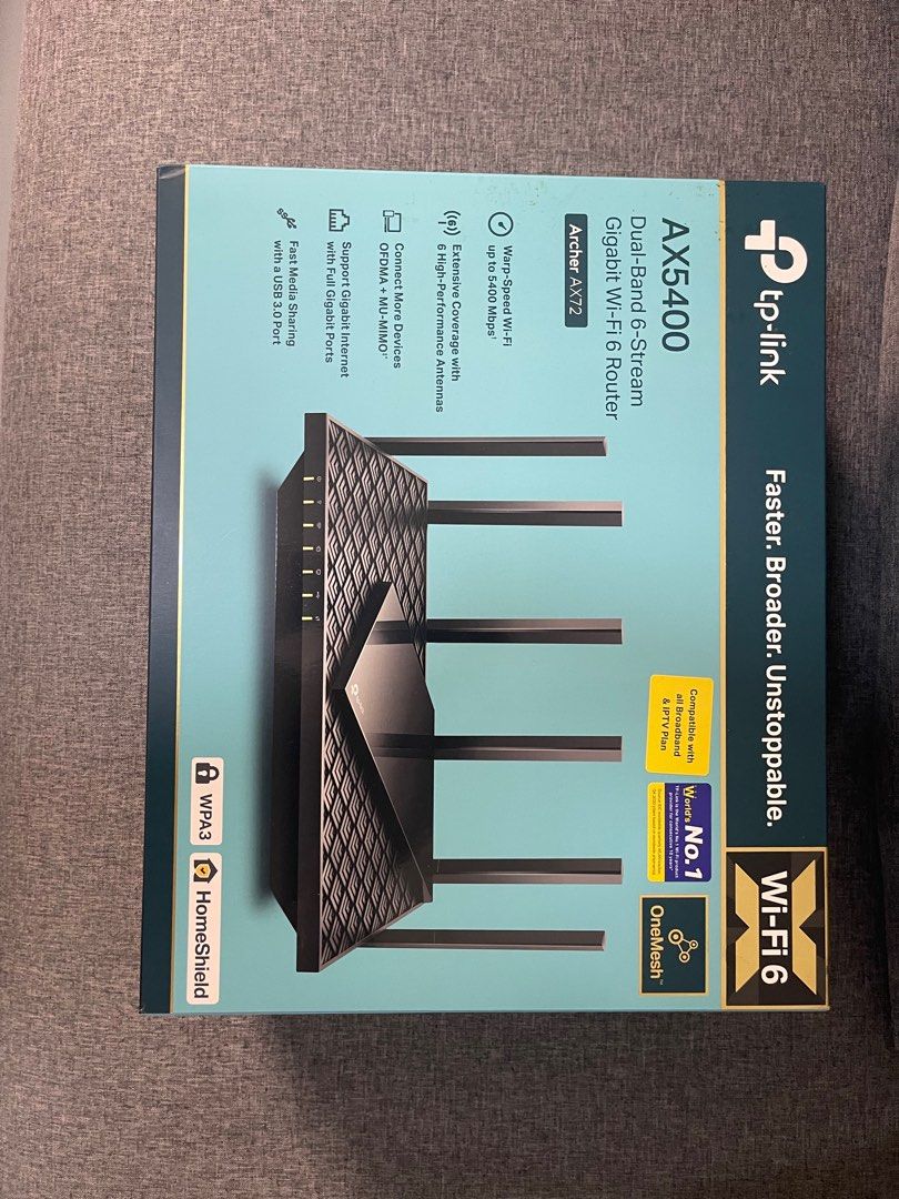 TP-Link AX5400 Router, Computers & Tech, Parts & Accessories ...