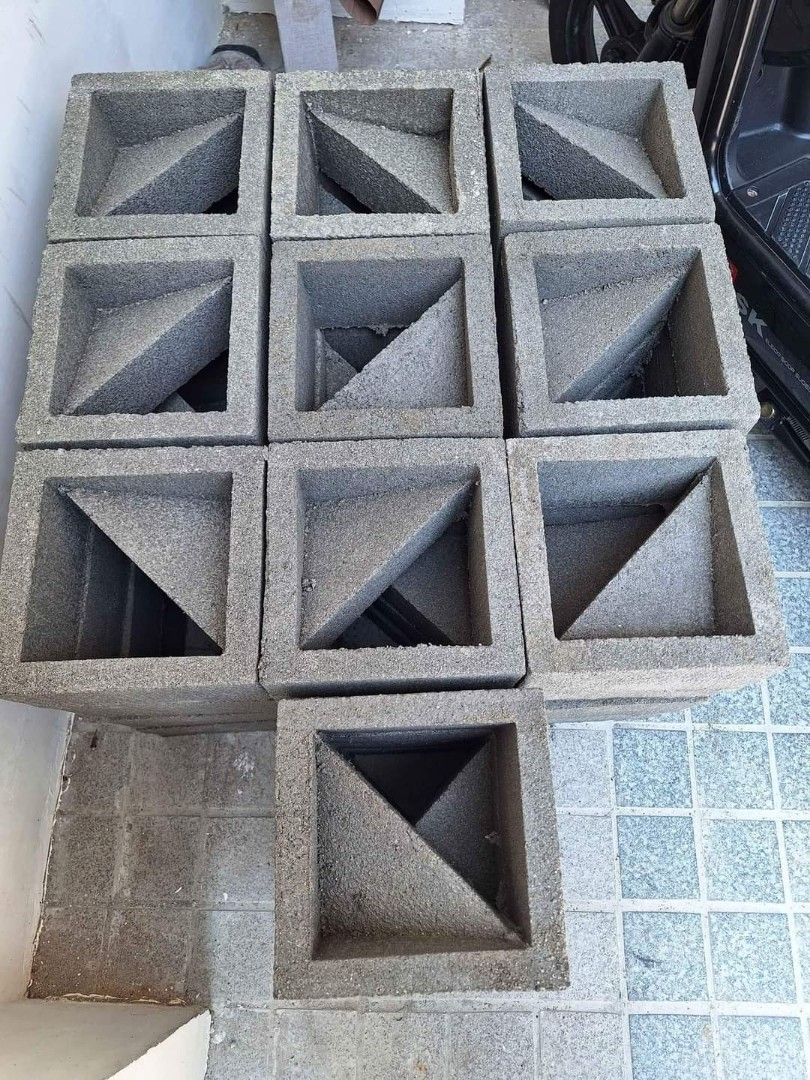 TRIANGULAR BLOCKS, Commercial & Industrial, Construction & Building ...
