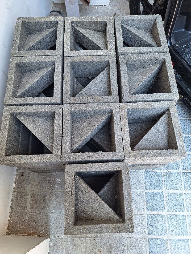 TRIANGULAR BLOCKS, Commercial & Industrial, Construction & Building ...