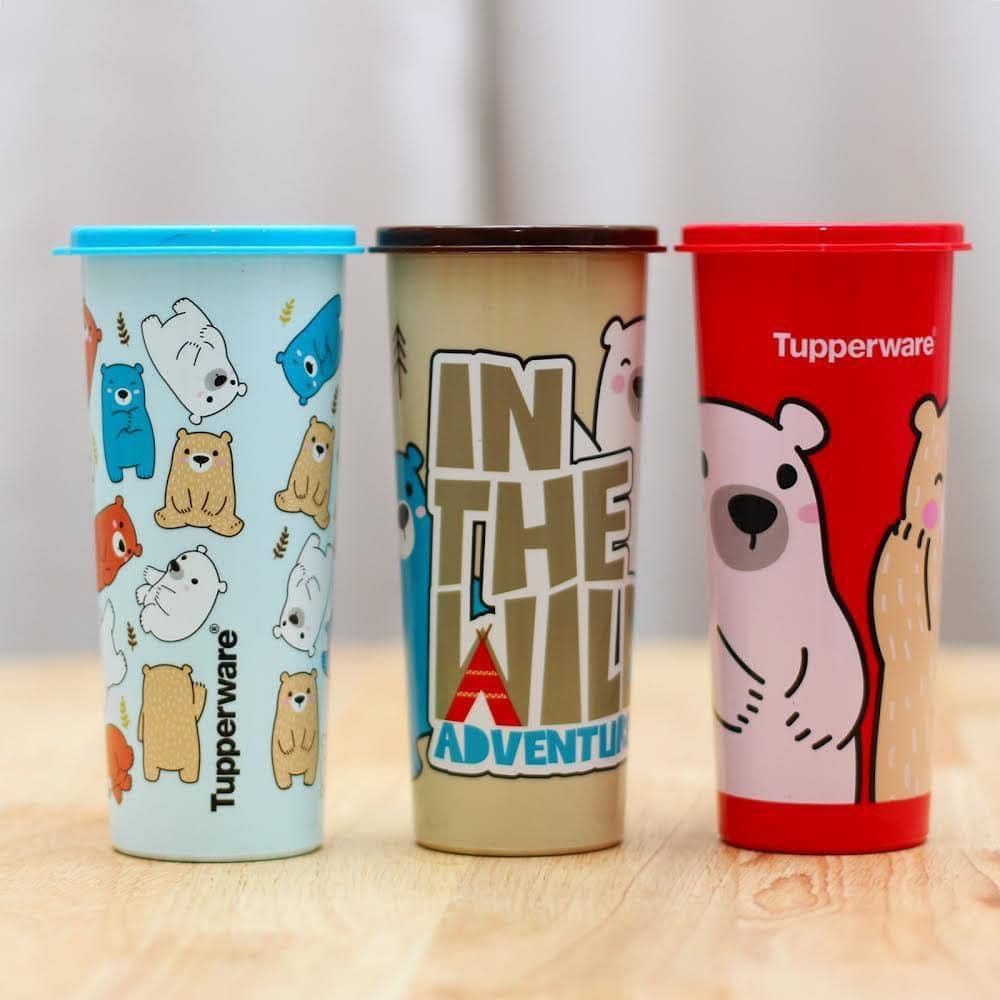 Tupperware Bear Buddy Set, Furniture & Home Living, Kitchenware ...