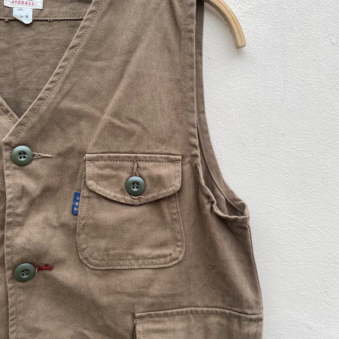 UnionMade ( Ruggison ) Military Vest, Men's Fashion, Tops & Sets, Vests ...