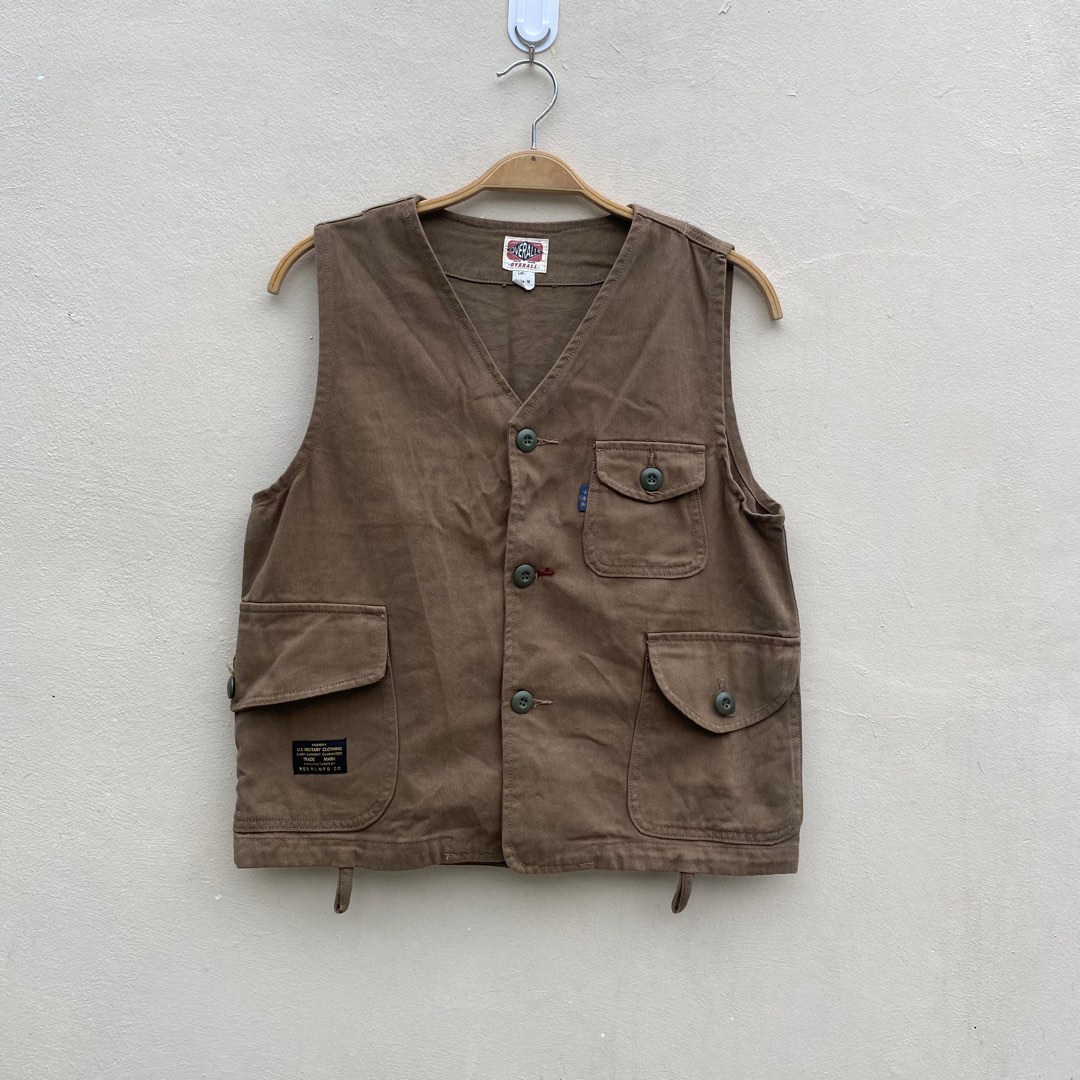 UnionMade ( Ruggison ) Military Vest, Men's Fashion, Tops & Sets, Vests ...