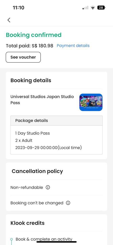 Universal Studios Japan (USJ) 1 Day Pass x 2 Adults, Tickets & Vouchers ...