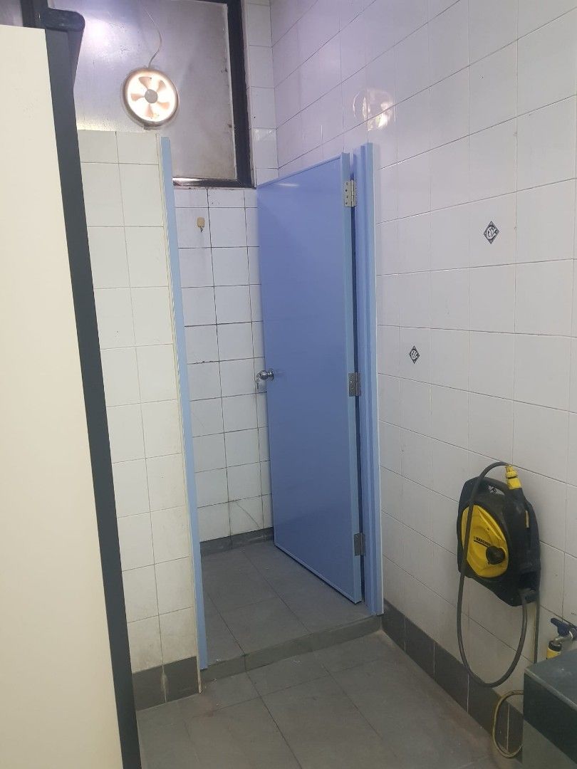 Upvc toilet swing door, Furniture & Home Living, Bathroom & Kitchen ...