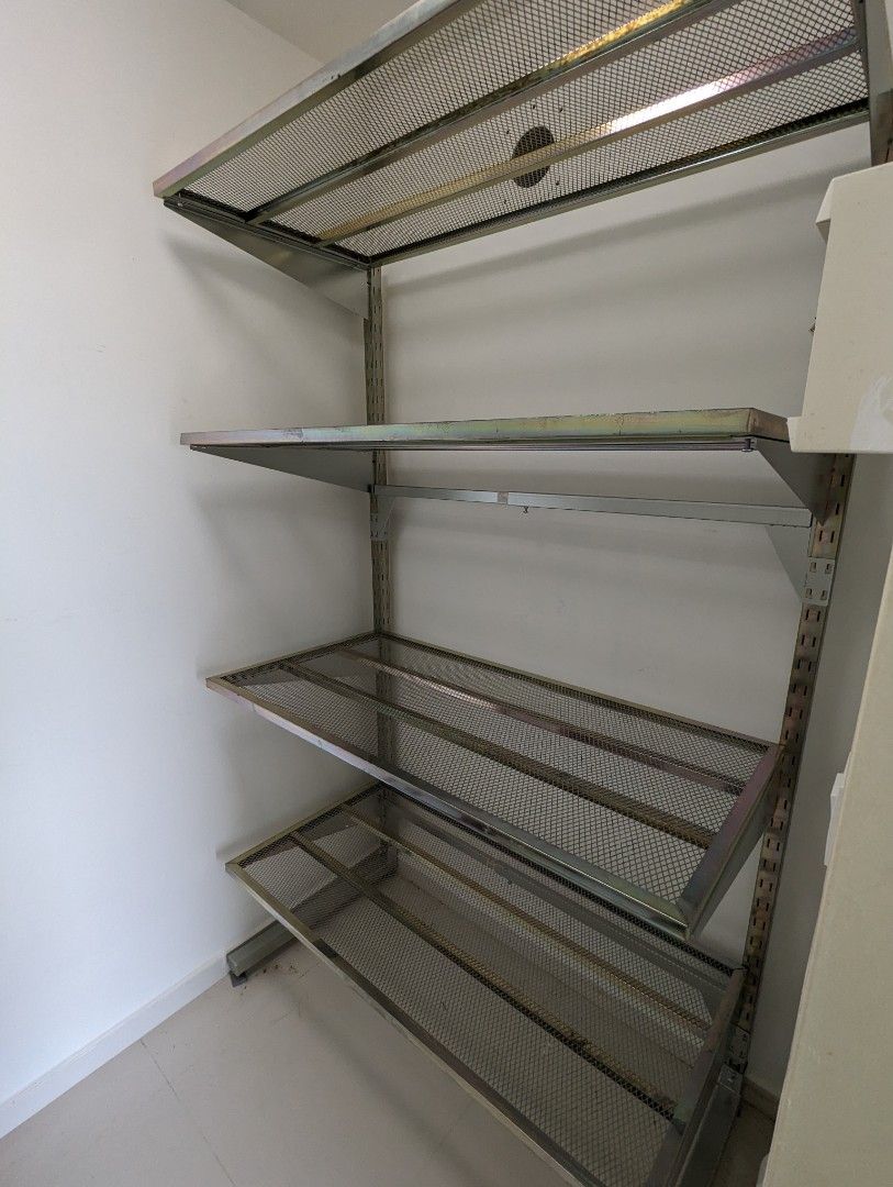 Heavy duty HDB storeroom rack, Furniture & Home Living, Furniture ...