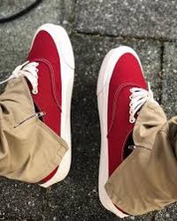 VANS RED CHILLI V1, Men's Fashion, Footwear, Sneakers on Carousell