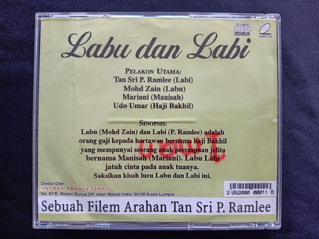 VCD Labu Labi, Hobbies & Toys, Music & Media, CDs & DVDs on Carousell