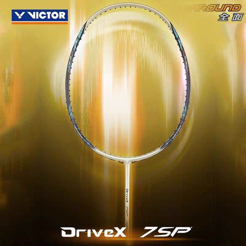 Victor Badminton Racket DriveX 7sp 4u, Sports Equipment, Sports & Games ...