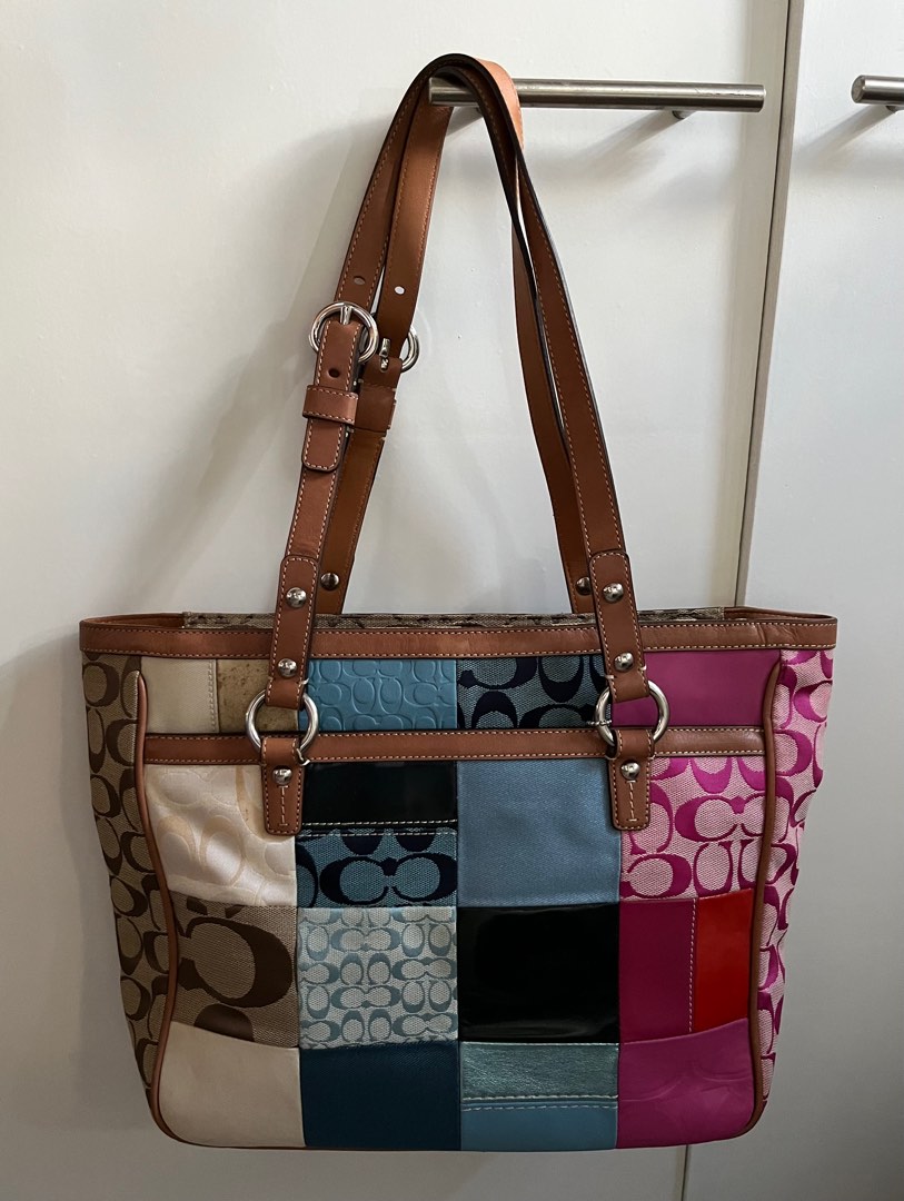 Vintage Coach Patch Purse, Women's Fashion, Bags & Wallets, Shoulder ...