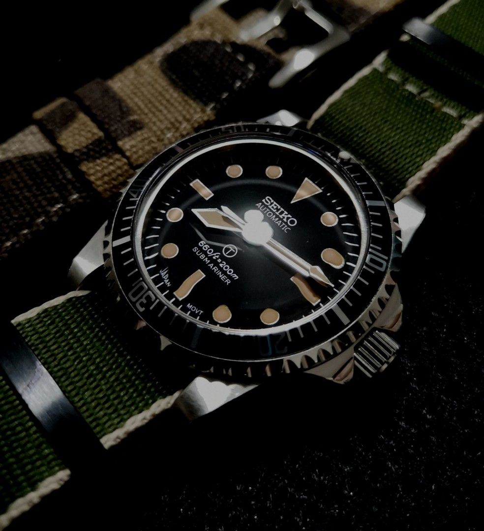 Vintage Rlx Homage-Rlx Seiko MilSub available on hand, Luxury, Watches ...
