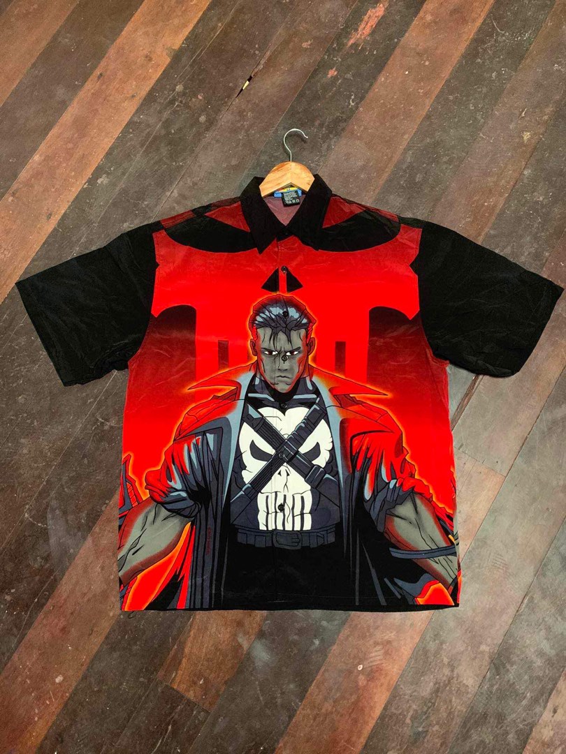 Vintage The Punisher Marvel Comics, Men's Fashion, Tops & Sets, Tshirts ...
