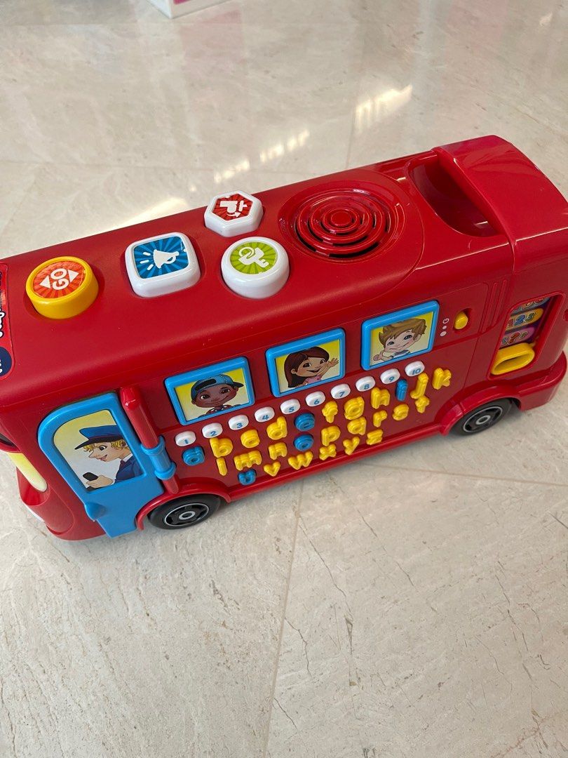 Vtech playtime bus, Babies & Kids, Infant Playtime on Carousell