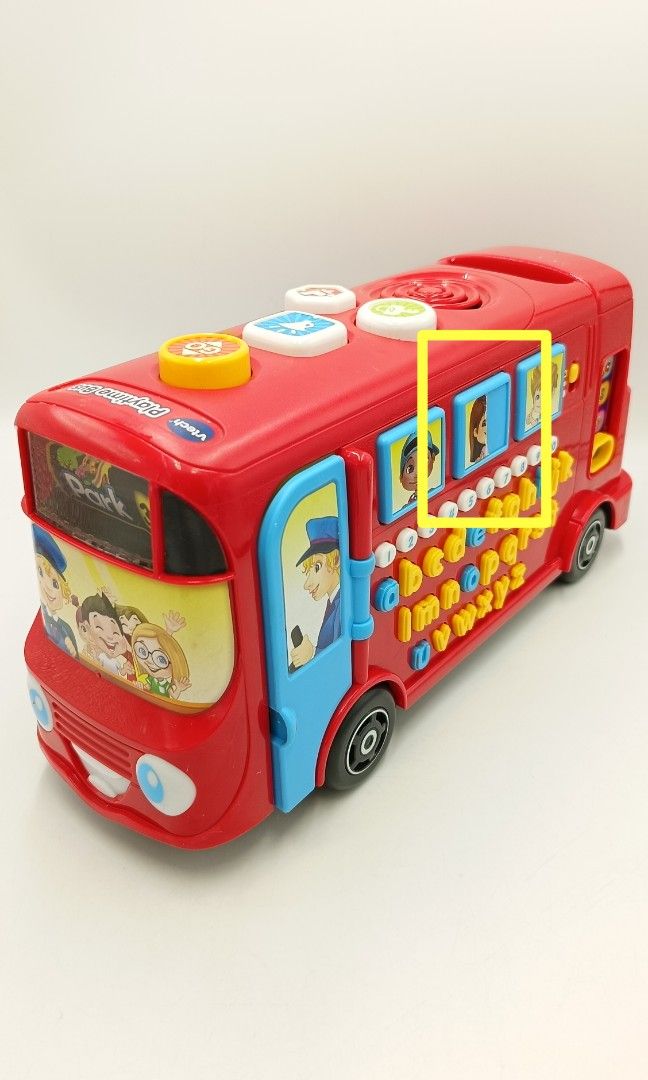 Vtech Playtime Bus with Phonics, Hobbies & Toys, Toys & Games on Carousell