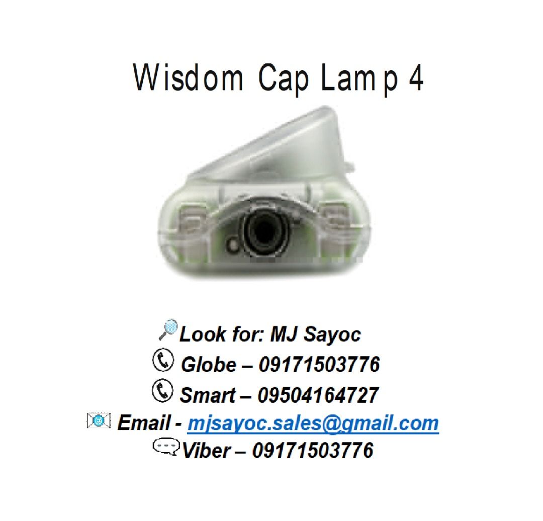 Wisdom Cap Lamp 4, Commercial & Industrial, Construction Tools & Equipment on Carousell