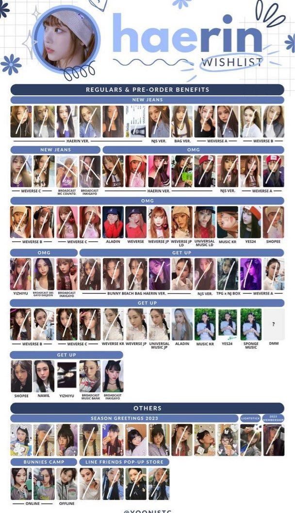 wtb/wtt : txt newjeans aespa wishlist, Hobbies & Toys, Memorabilia ...