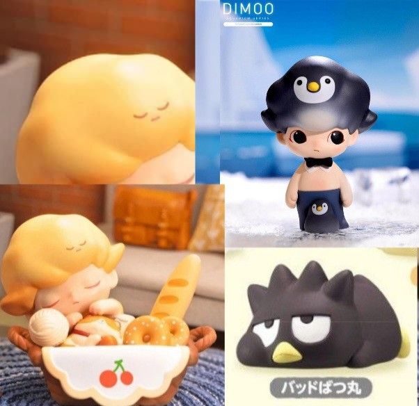 wts dimoo badtz maru assorted popmart cheap figures gachapon sanrio ...