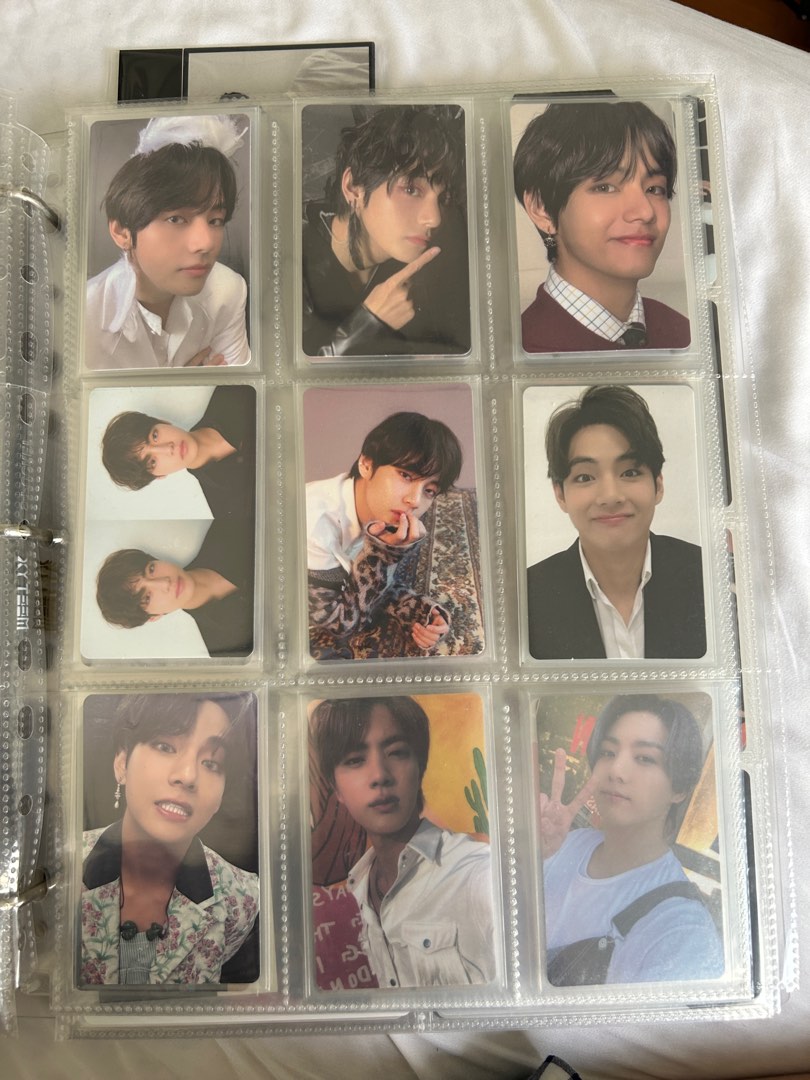 wts/lfb bts photocards taehyung bts pcs pc v pc jungkook jimin jhope ...